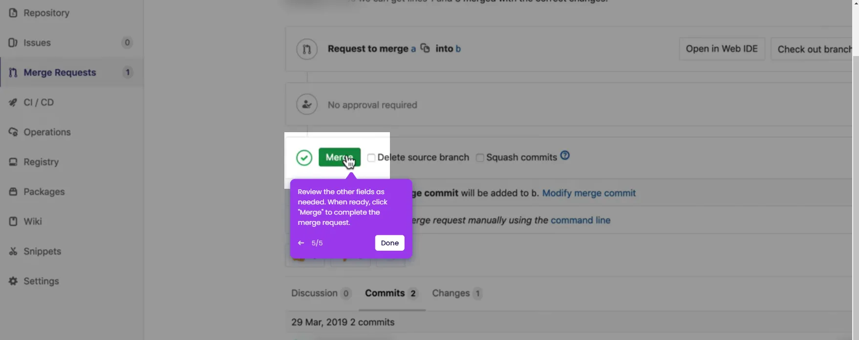 How to Resolve Merge Conflicts in GitLab: 1-Min Guide